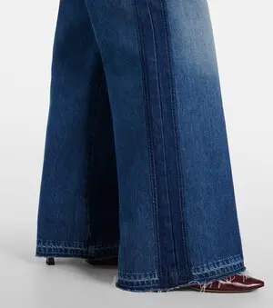 Ag Hyeres Wide-leg Jeans - Blue