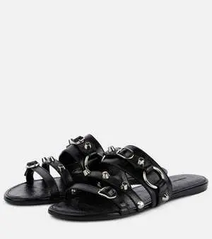 Balenciaga Leather Sandals
