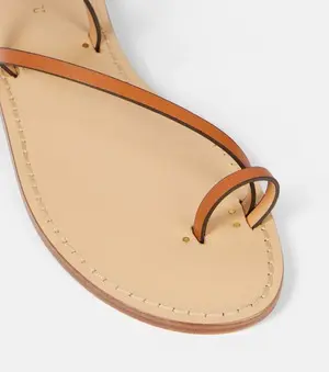 AMANU Kalahari Leather Sandals - Brown