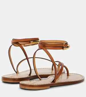 AMANU Kalahari Leather Sandals - Brown