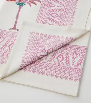 LES-OTTOMANS Printed Cotton Tablecloth
