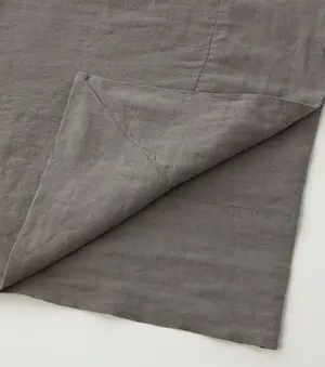 ONCE MILANO Linen Tablecloth - Grey
