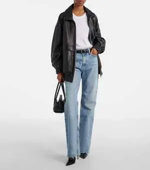 AGOLDE Leena High-rise Flared Jeans - Blue