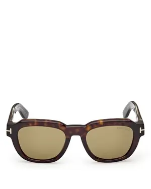 TOM FORD Icon Collection Square Sunglasses, 52mm