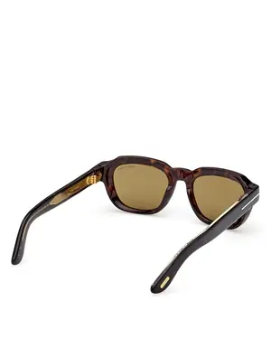 TOM FORD Icon Collection Square Sunglasses, 52mm
