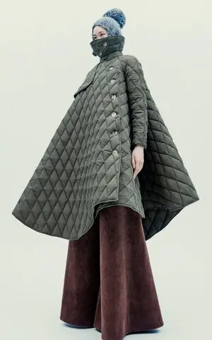 A.W.A.K.E. Mode Oversized Wide-leg Corduroy Pants