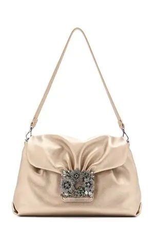 ROGER VIVIER Efflorescence Evening Bag - Gold