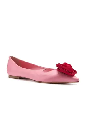 ROGER VIVIER I Love Vivier Ballet Flats - Pink