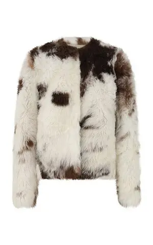 Zimmermann Shearling Jacket Multi