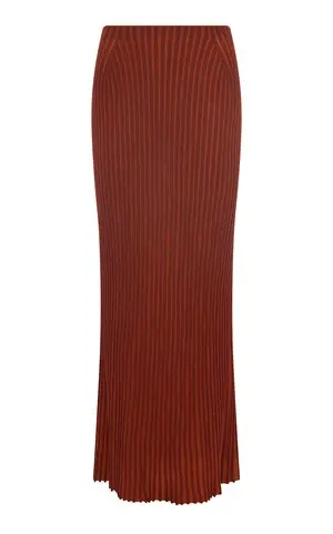 Gabriela Hearst Ribbed Skirts