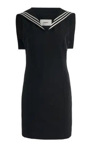 Coperni Uniform Twill Mini Dress