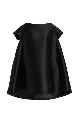 Bernadette Will Asymmetric Mini Dress - Black