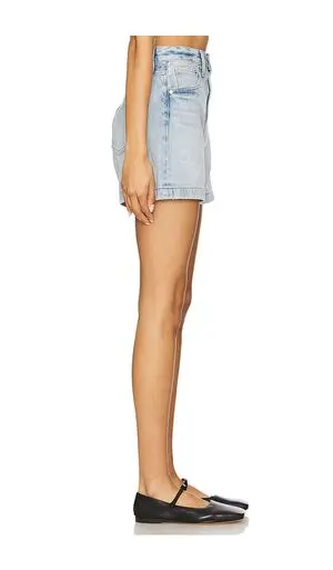 PISTOLA Saige Short In Light Wash Denim