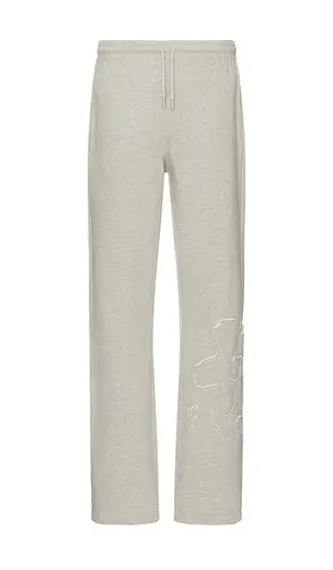 FLANEUR Blossom Patches Sweatpants In . Also - Grey