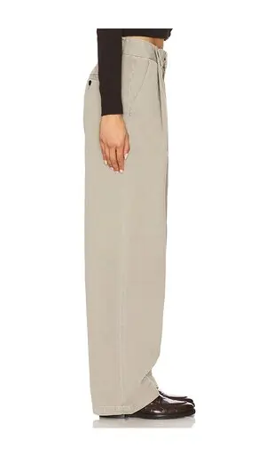 AGOLDE Deryn Pleated Twill Pants