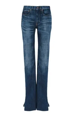 CHLOÉ High-Rise Straight-Leg Jeans