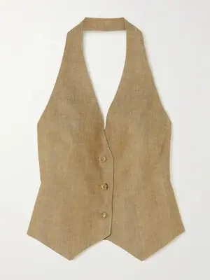 Women's Linen Vests 