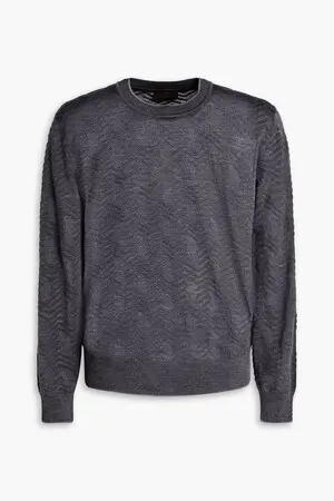 Missoni Wool-blend Sweater - Anthracite