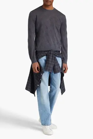 Missoni Wool-blend Sweater - Anthracite