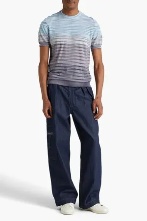 Missoni Spacedyed Cotton Tshirt - Light Blue