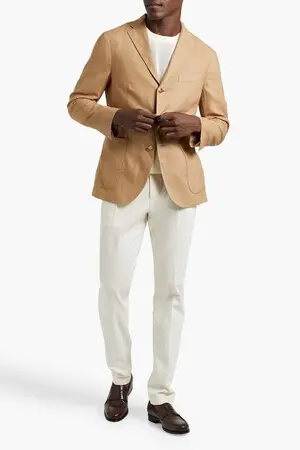 Boglioli Woolblend Blazer - Sand