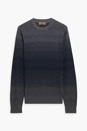 Missoni Spacedyed Cotton Sweater - Dark Gray