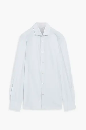 Boglioli Pinstriped Cottonpoplin Shirt