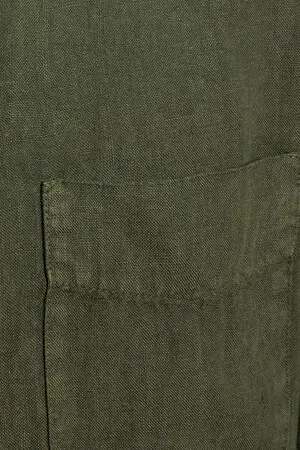 Boglioli Linen Shirt - Army Green