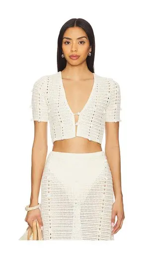 Devon Windsor Hada Crochet Top