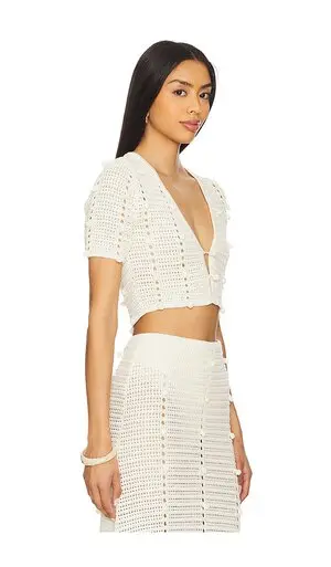 Devon Windsor Hada Crochet Top