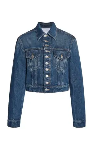 Stella McCartney Denim Cropped Jacket