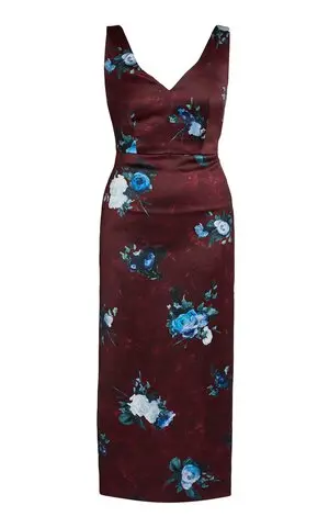 Erdem V Neck Cocktail Dresses
