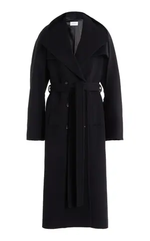 FERRAGAMO Wool-cashmere Wrap Coat
