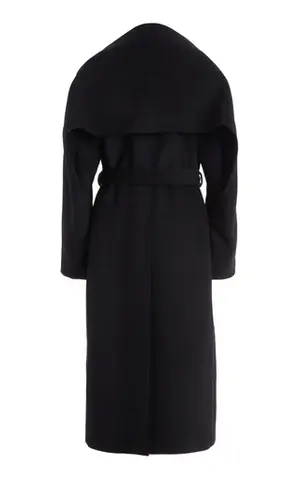 FERRAGAMO Wool-cashmere Wrap Coat