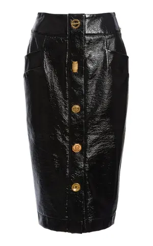Françoise Bijou Vinyl Cotton Skirt