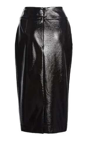 Françoise Bijou Vinyl Cotton Skirt