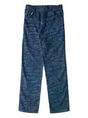SKY HIGH FARM WORKWEAR Ks Graffiti-print Jeans