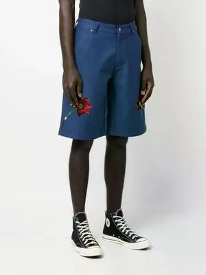 SKY HIGH FARM WORKWEAR Sequin-embellished Detail Shorts
