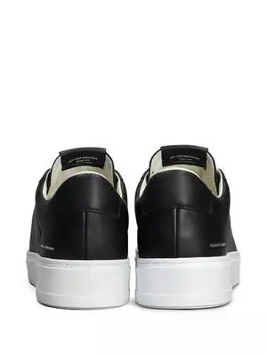 CRIME LONDON Leather Low-top Sneakers