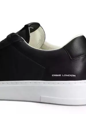 CRIME LONDON Leather Low-top Sneakers