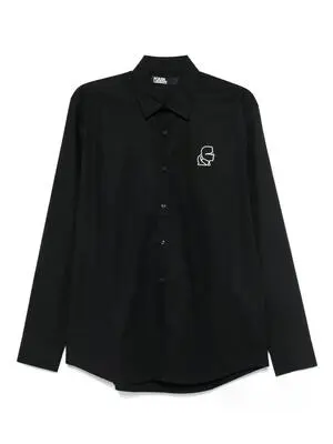 Karl Lagerfeld Ikonik Karl Shirt - Blue