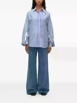 3.1 Phillip Lim Striped Shirt - Blue