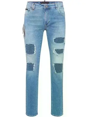 Philipp Plein Belted Jeans For Men