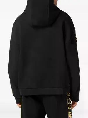 PLEIN SPORT Laminated-logo Hoodie