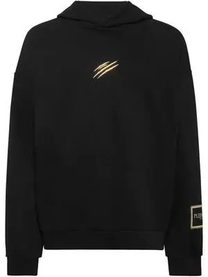 PLEIN SPORT Label Hoodie
