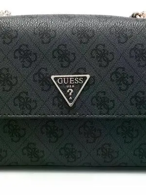 Guess Logo Plaque Shoulder Bag