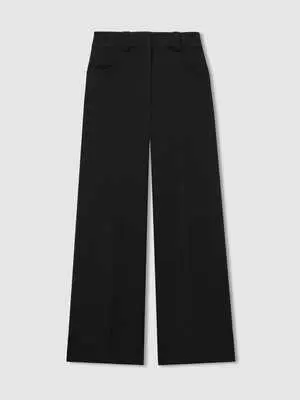 REISS Myrtle Petite Twill Culotte Trousers