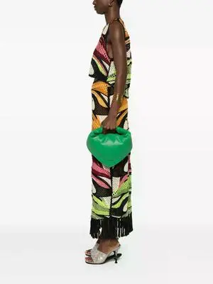 FEDERICO CINA Midi Tortellino Tote Bag - Green