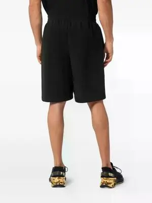 PLEIN SPORT Logo-appliqué Shorts