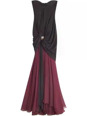 Lanvin Draped Evening Dresses